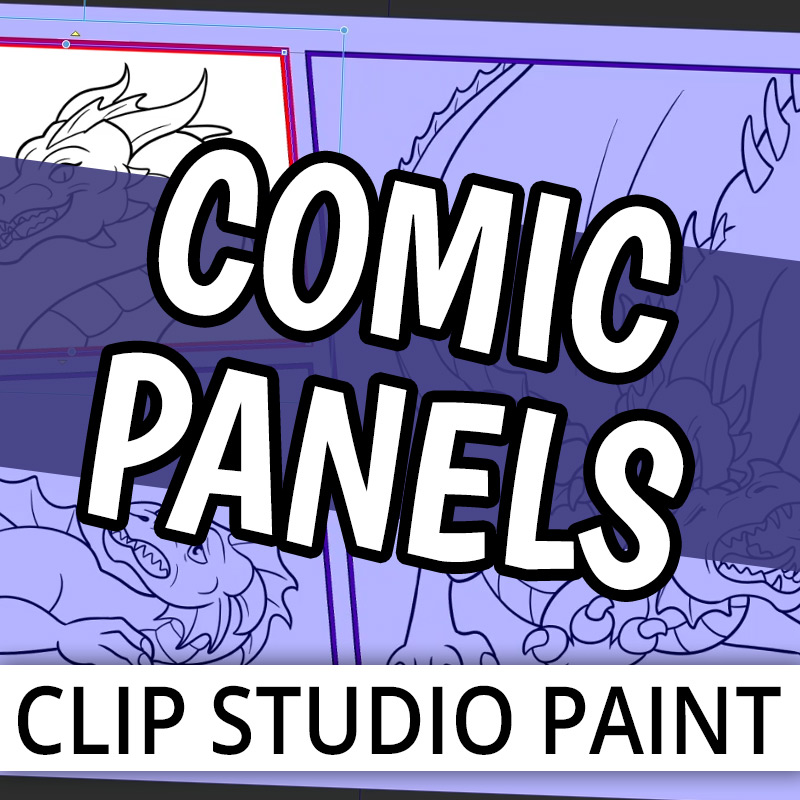 Creating Comic Frames in Clip Studio Paint (Video) | Artwork | Red Nebula Studios